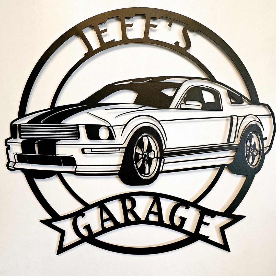 2007 Mustang GT Wall Art, Mustang Shelby, Mustang Decor, Mustang ...