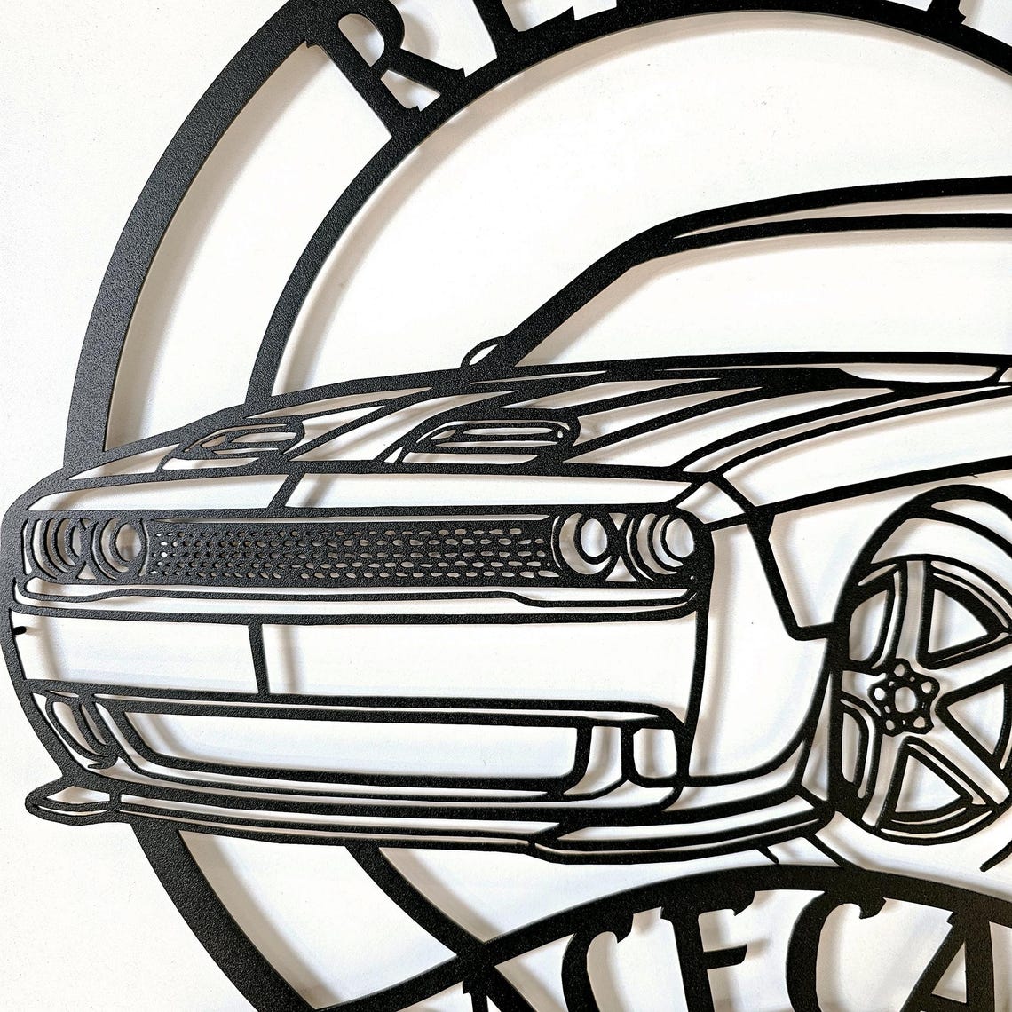 Challenger SRT Metal Wall Art, Challenger Garage Wall Sign, Challenger ...
