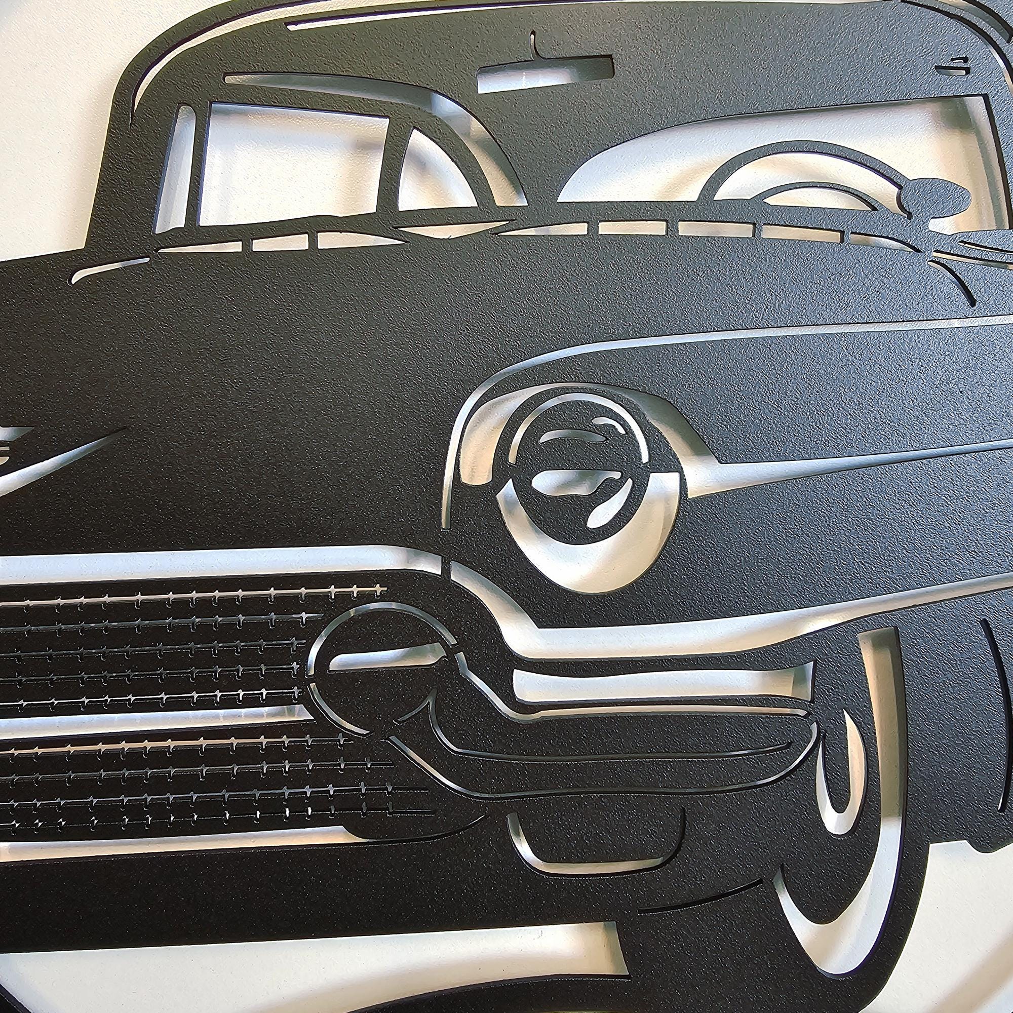 1956 Cadillac Coupe Deville Wall Art, Cadillac Garage, Cadillac Deville ...