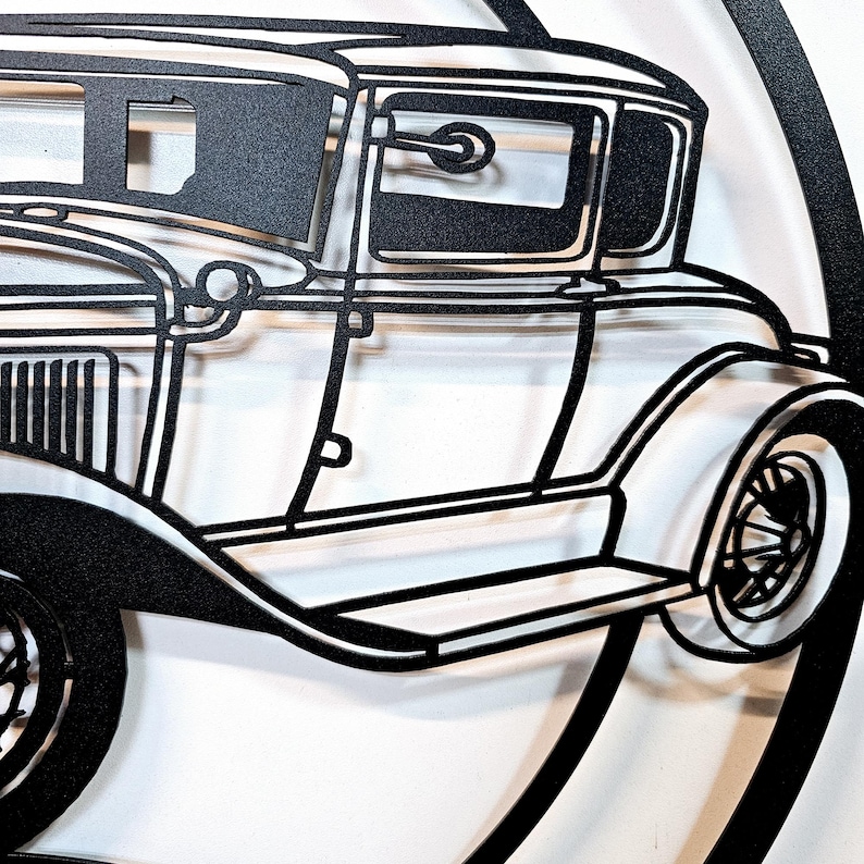 1930 Ford Model A Coupe Metal Sign , Model A Garage, 1930 Model A ...