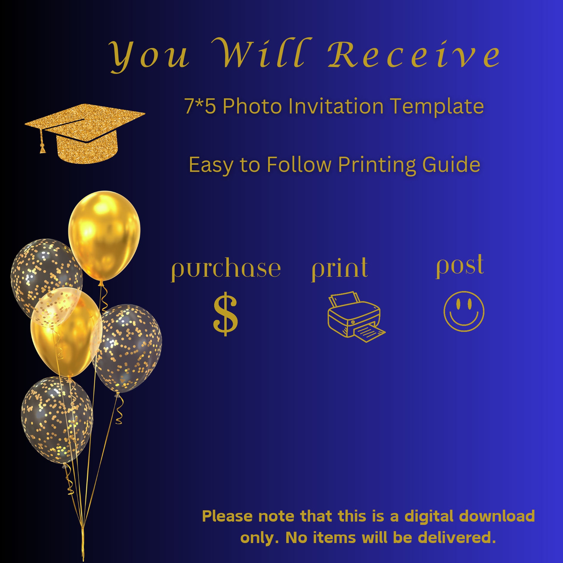 Graduation Photo Invitation Personalized Stationary Graduation Party ...