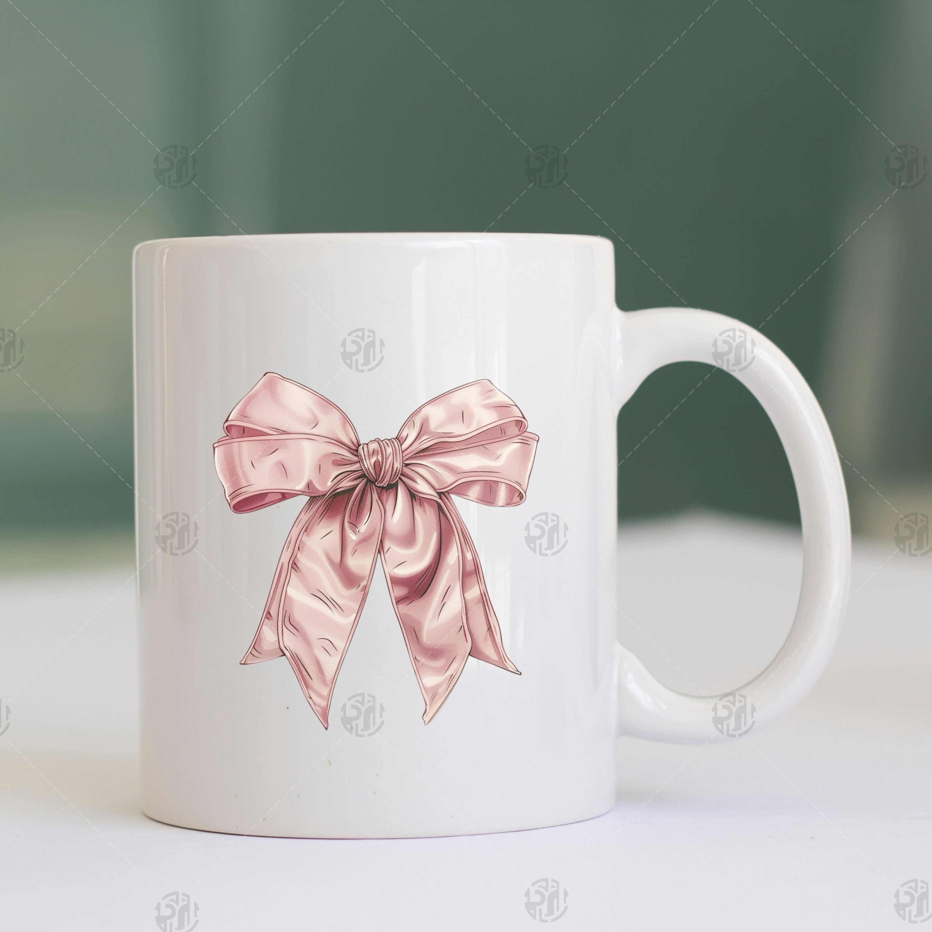 Watercolor Cute Pink Bow PNG, Coquette Bows Clip Art Portrait, Pretty ...