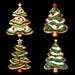 Watercolor Christmas Tree Cookie PNG, Festive Baking Cookies Clip Art ...