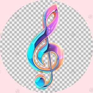 Watercolor Music Notes PNG, Symbol Note Clip Art, Melody Sound Clipart ...