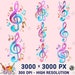 Watercolor Music Notes PNG, Symbol Note Clip Art, Melody Sound Clipart ...