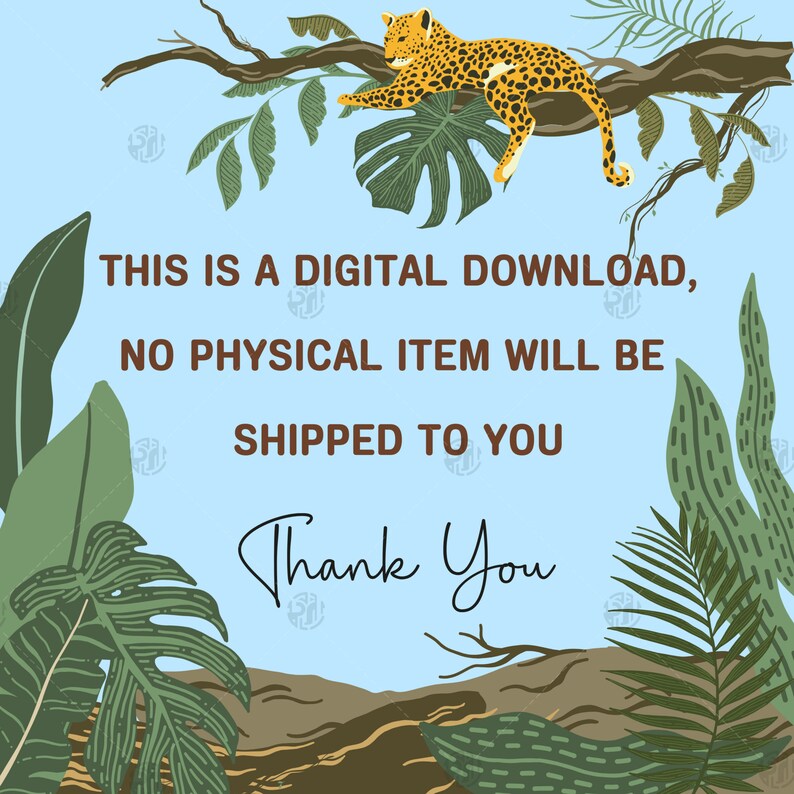 Watercolor Jungle Adventure PNG, Cute Safari Animals Clip Art Portrait ...