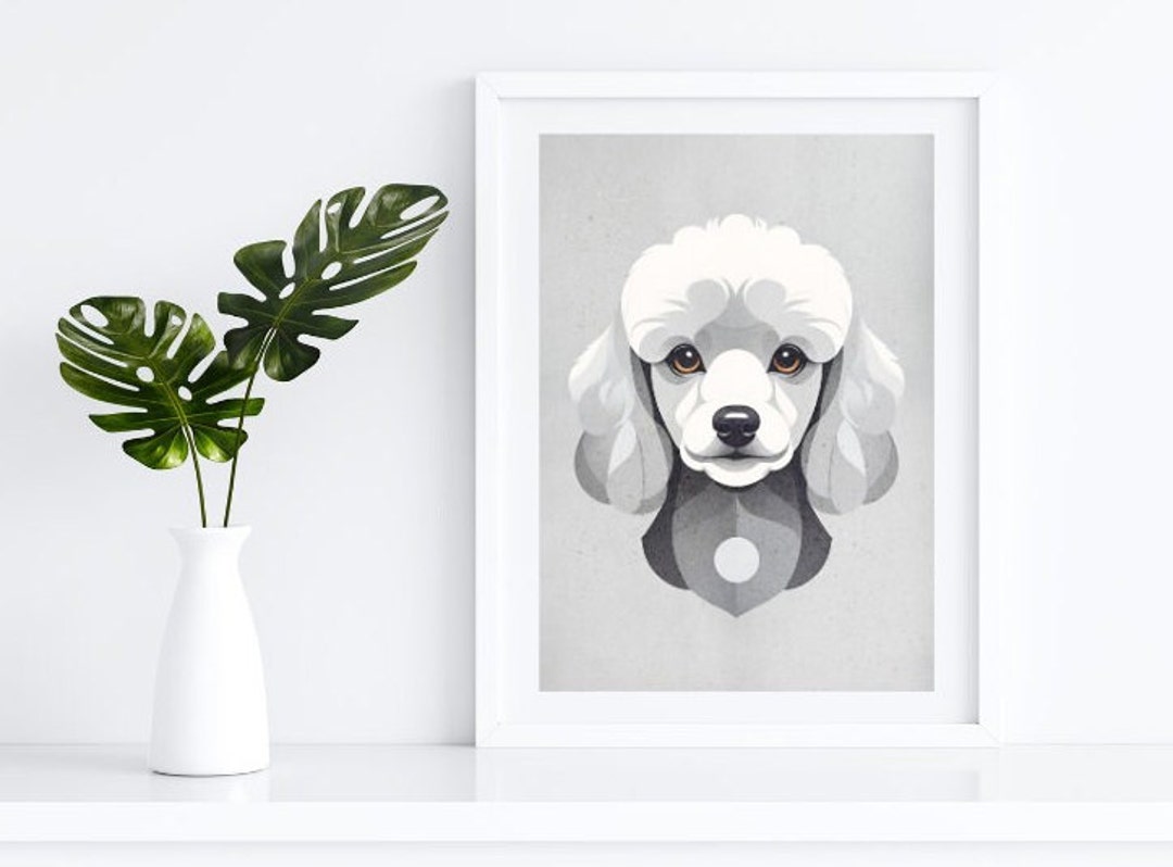 Toy Poodle Poodle Poodle Love Dog Wall Art Poster Digital Art for ...