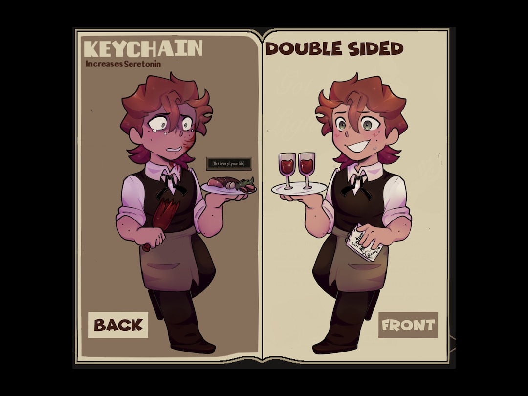 Preorder! Fanmade Deadplate Keychains 3in - Etsy