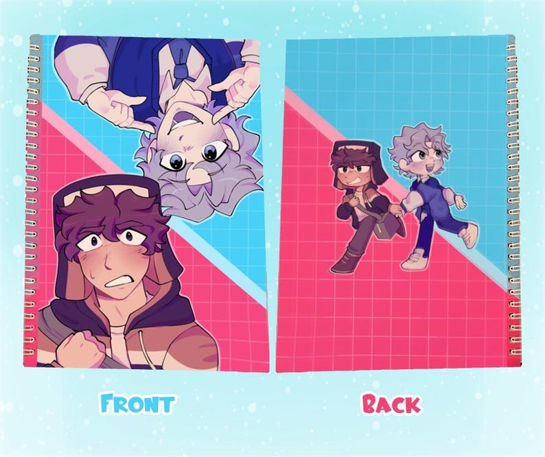 Preorder - Cold Front - Fanmade Notebook and Pen - Etsy