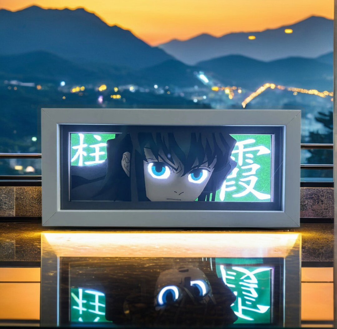 Muichiro Tokito, Anime, 3D, Led Light Box, for Him, Her, Birthday Gift ...