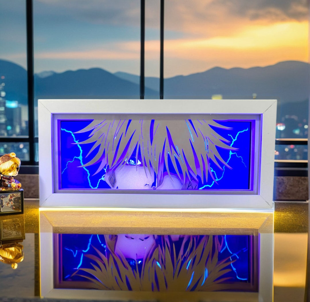 Anime Light Box, Satoru Gojo, 3D, Led Light Box, for Him, Her, Birthday ...