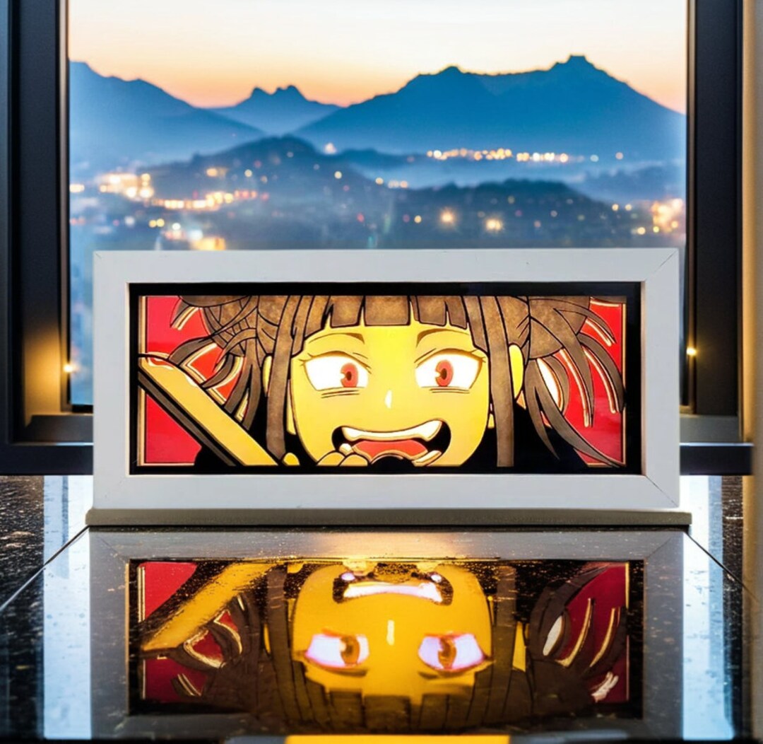 Anime Light Box, Himiko, 3D, Led Light Box, for Him, Her, Birthday Gift ...