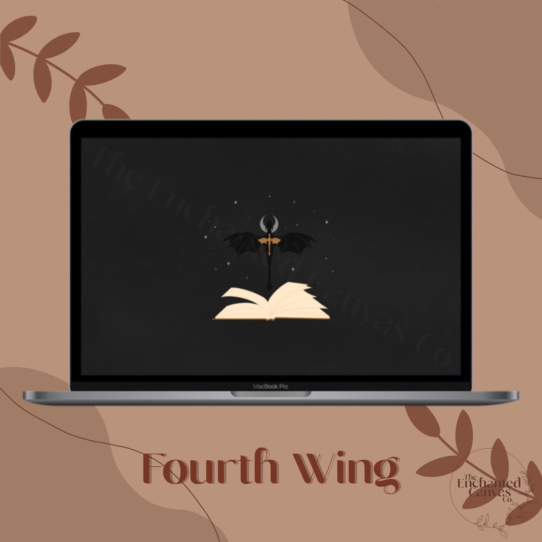 Fourth Wing Inspired Desktop Wallpaper - Etsy