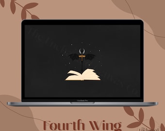 Wallpaper: 2025 Fourth Wing Inspired Desktop Calendar Wallpaper - Etsy