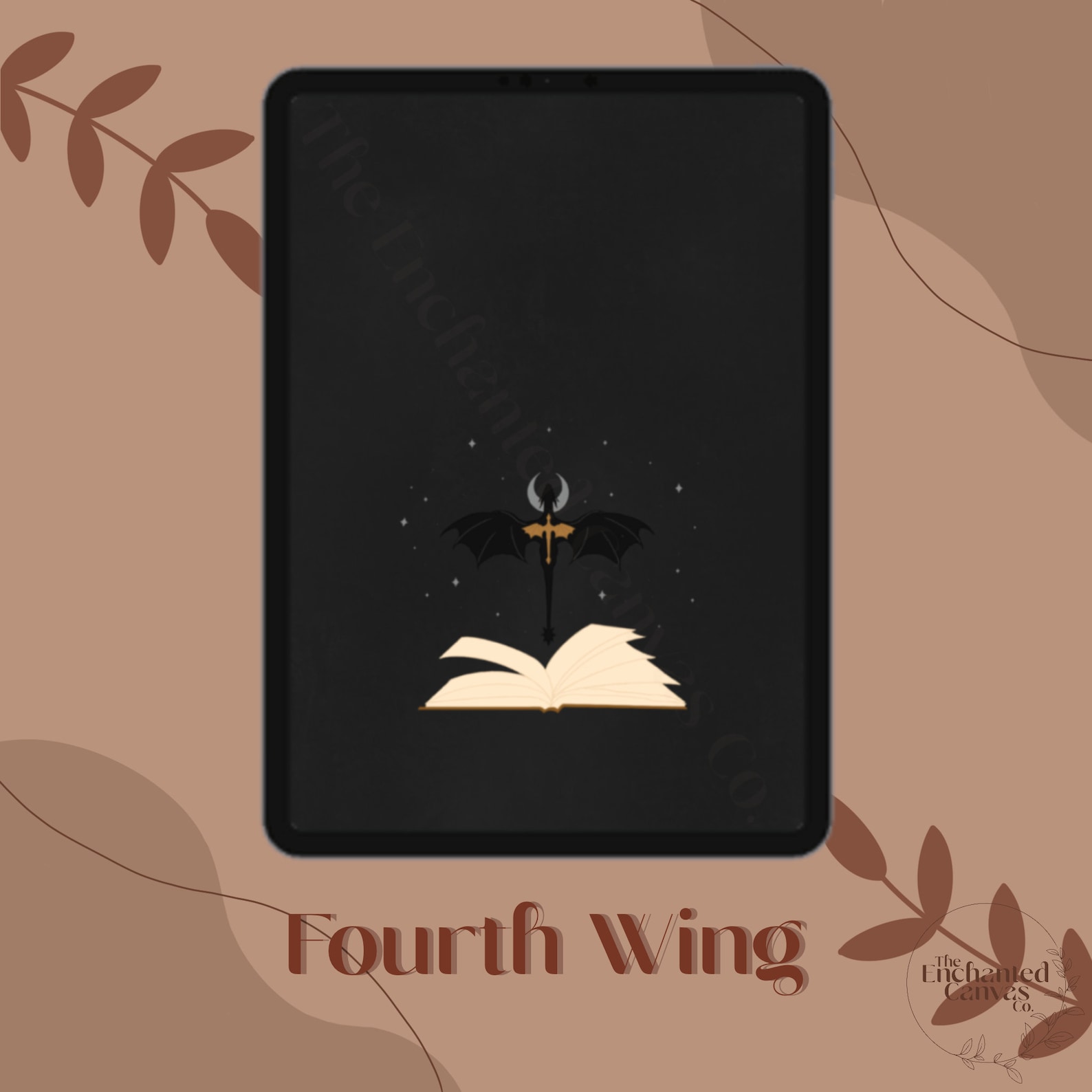 Fourth Wing Inspired Wallpaper Collection - Etsy