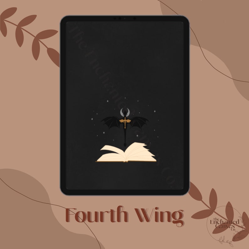 Fourth Wing Inspired Wallpaper Collection - Etsy