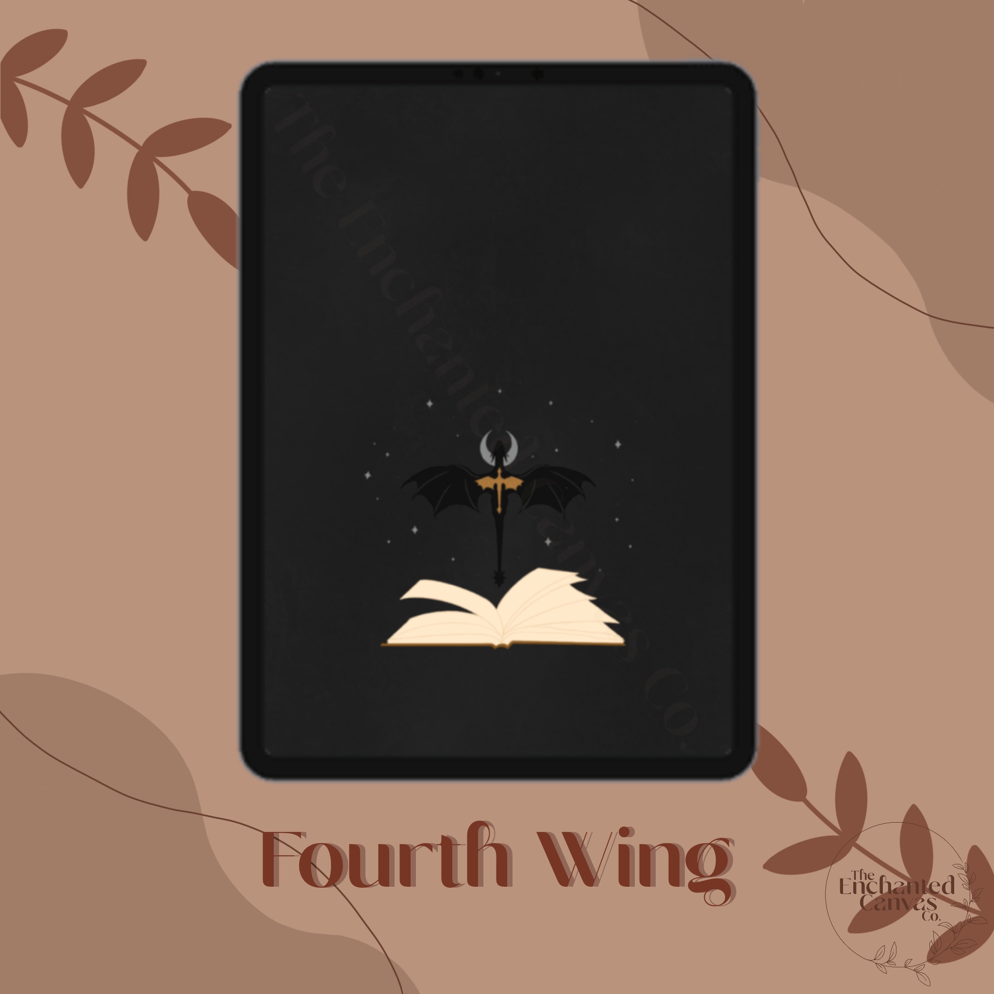 Fourth Wing Inspired Wallpaper Collection - Etsy