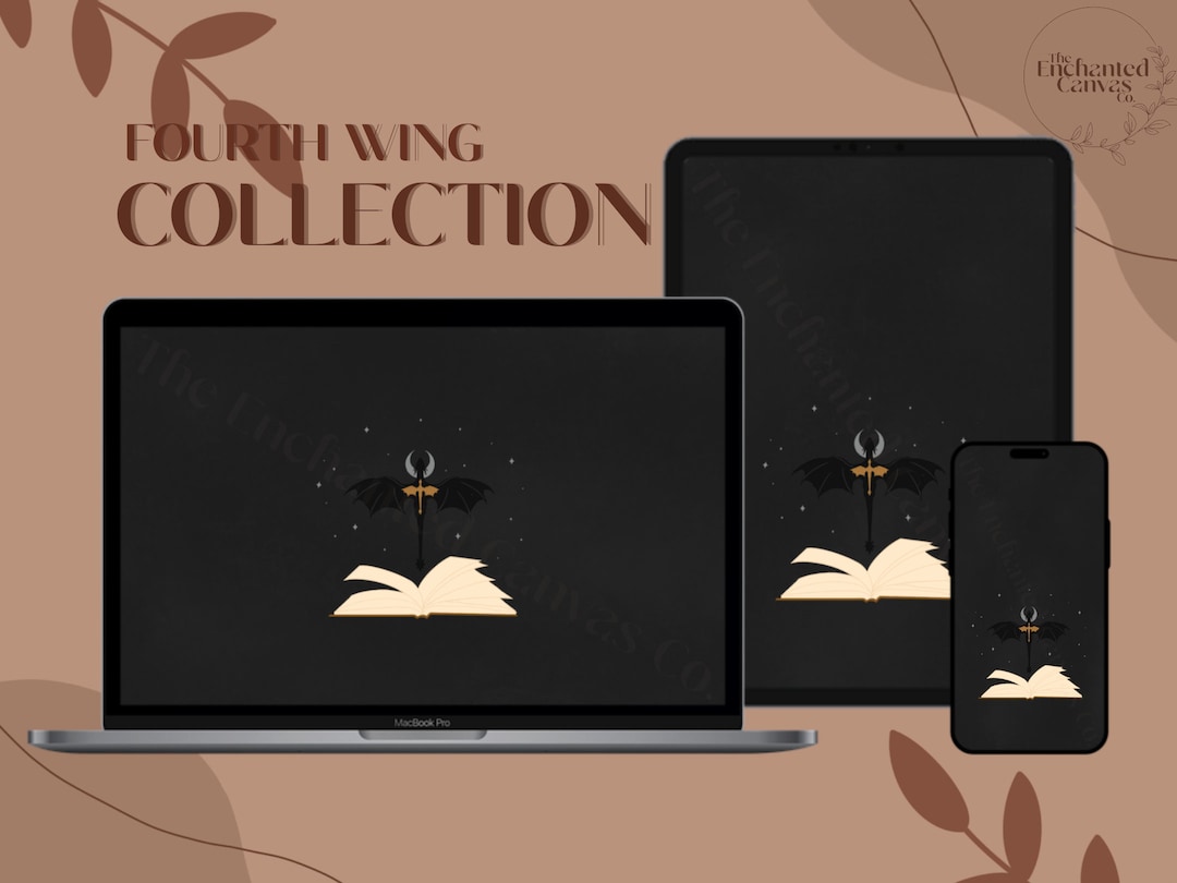 Fourth Wing Inspired Wallpaper Collection - Etsy