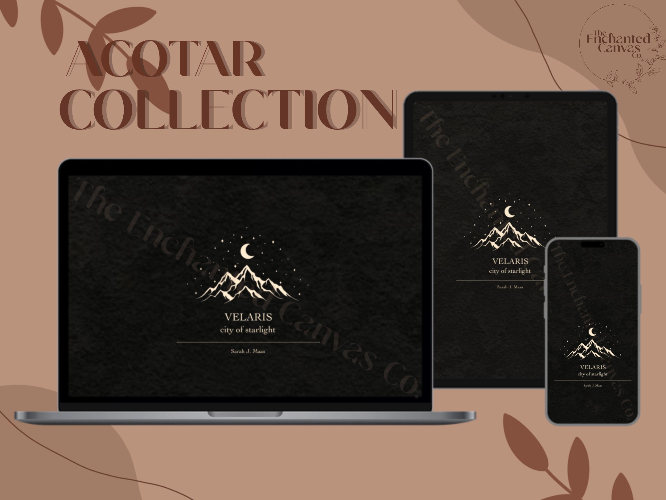 ACOTAR Inspired Wallpapers Collection - Etsy