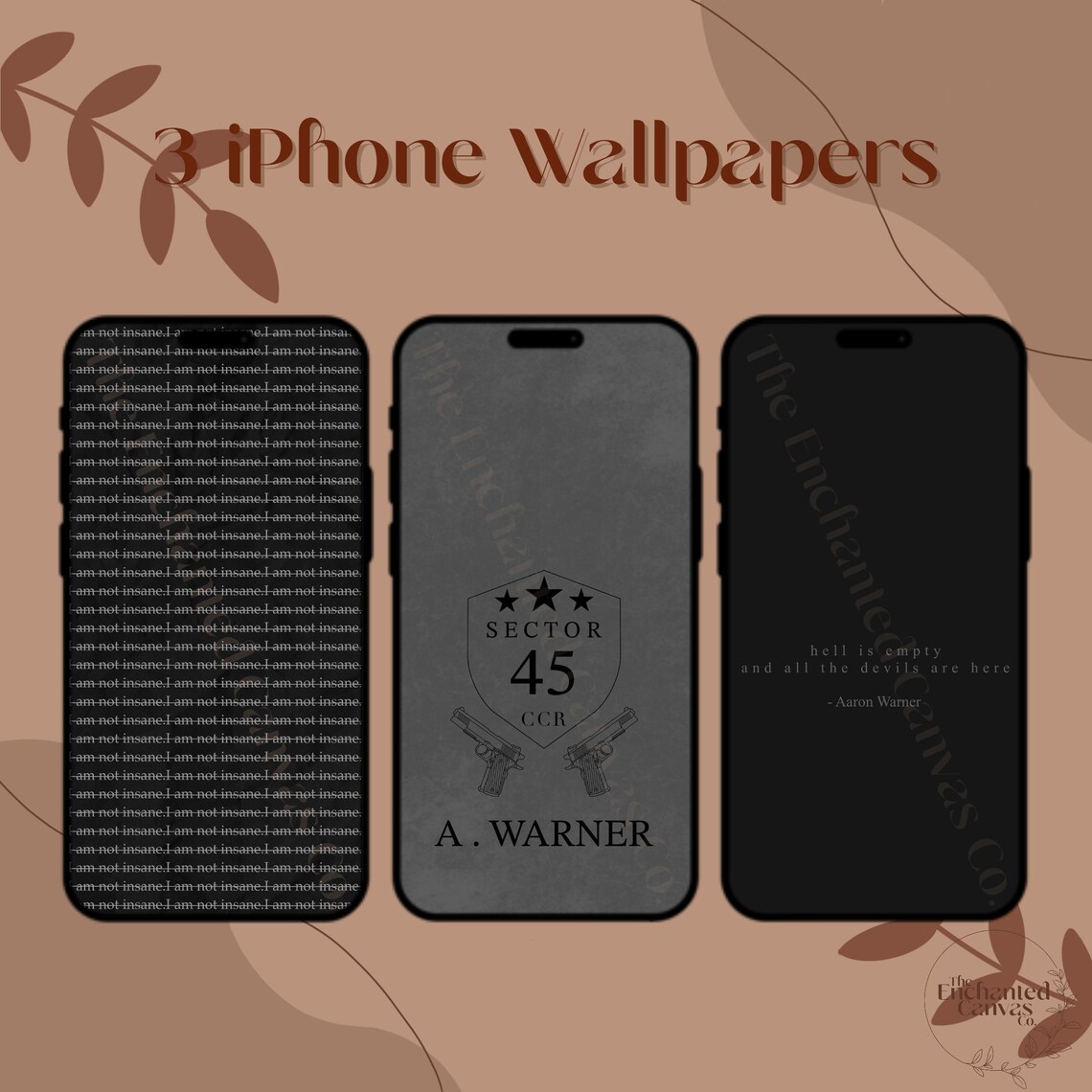 3 Shatter Me Inspired iPhone Wallpapers - Etsy