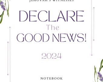 JW.ORG Notebook Declare the Good News Convention 2024 - Etsy