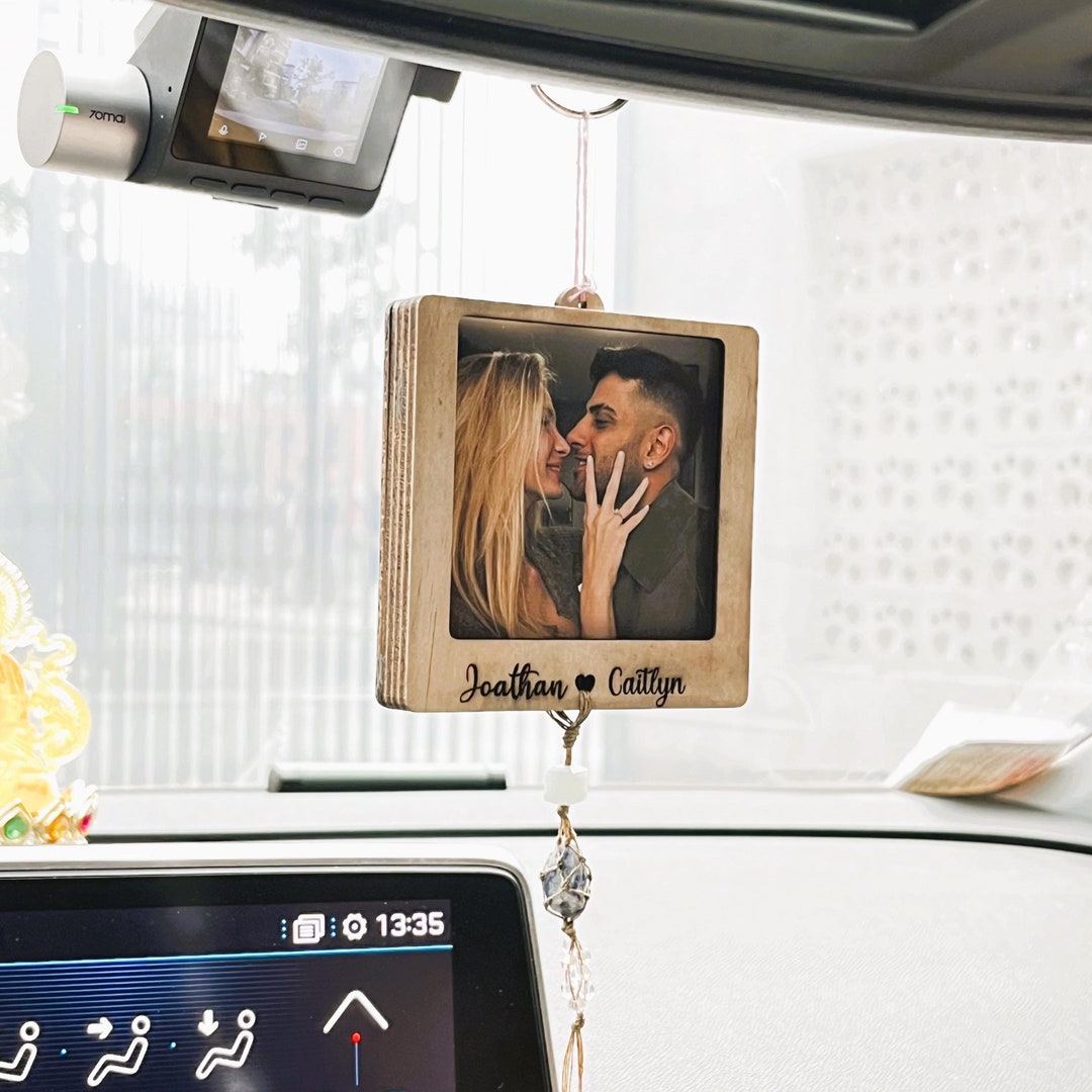 Personalized Photo Car Ornament, Custom Car Ornament, First Car Gift ...