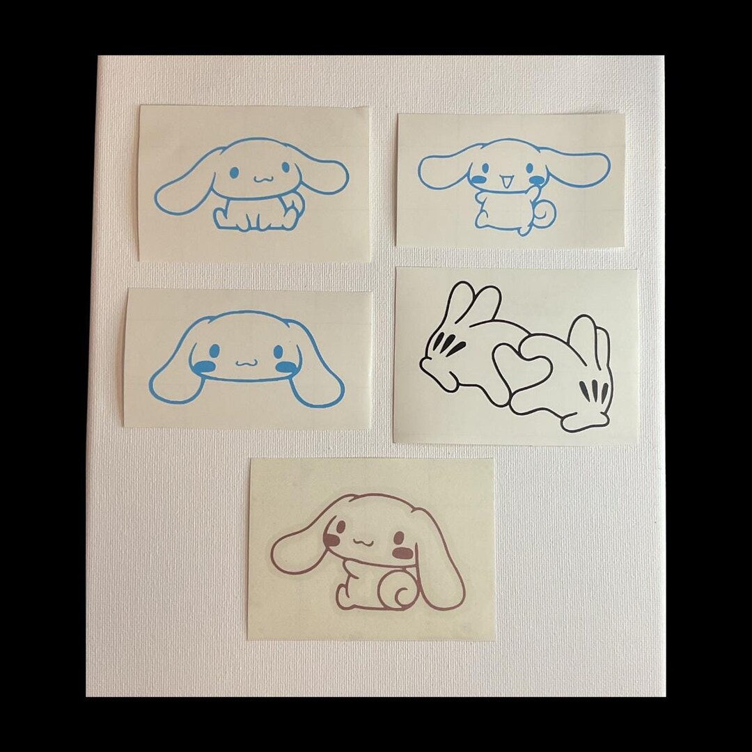 Cinnamoroll Decal, Car Sticker, Cinnamoroll Car Sticker, Cinnamoroll ...