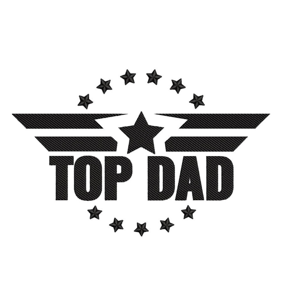 Dad Machine Embroidery Design, Digital File, 3 Sizes - Etsy