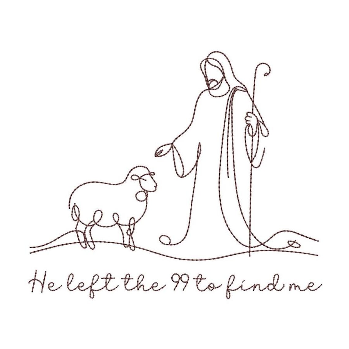 Jesus Embroidery Design, Religious Digital File, 5 Sizes - Etsy