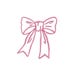 Big Sketched Bow Embroidery Design, Fashion Digital File, 5 Sizes - Etsy