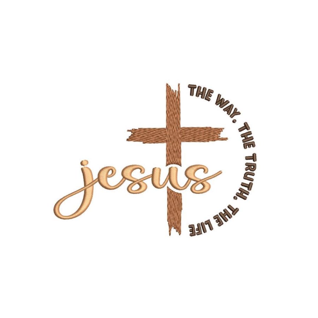 Jesus Embroidery Design, Religious Digital File, 3 Sizes - Etsy