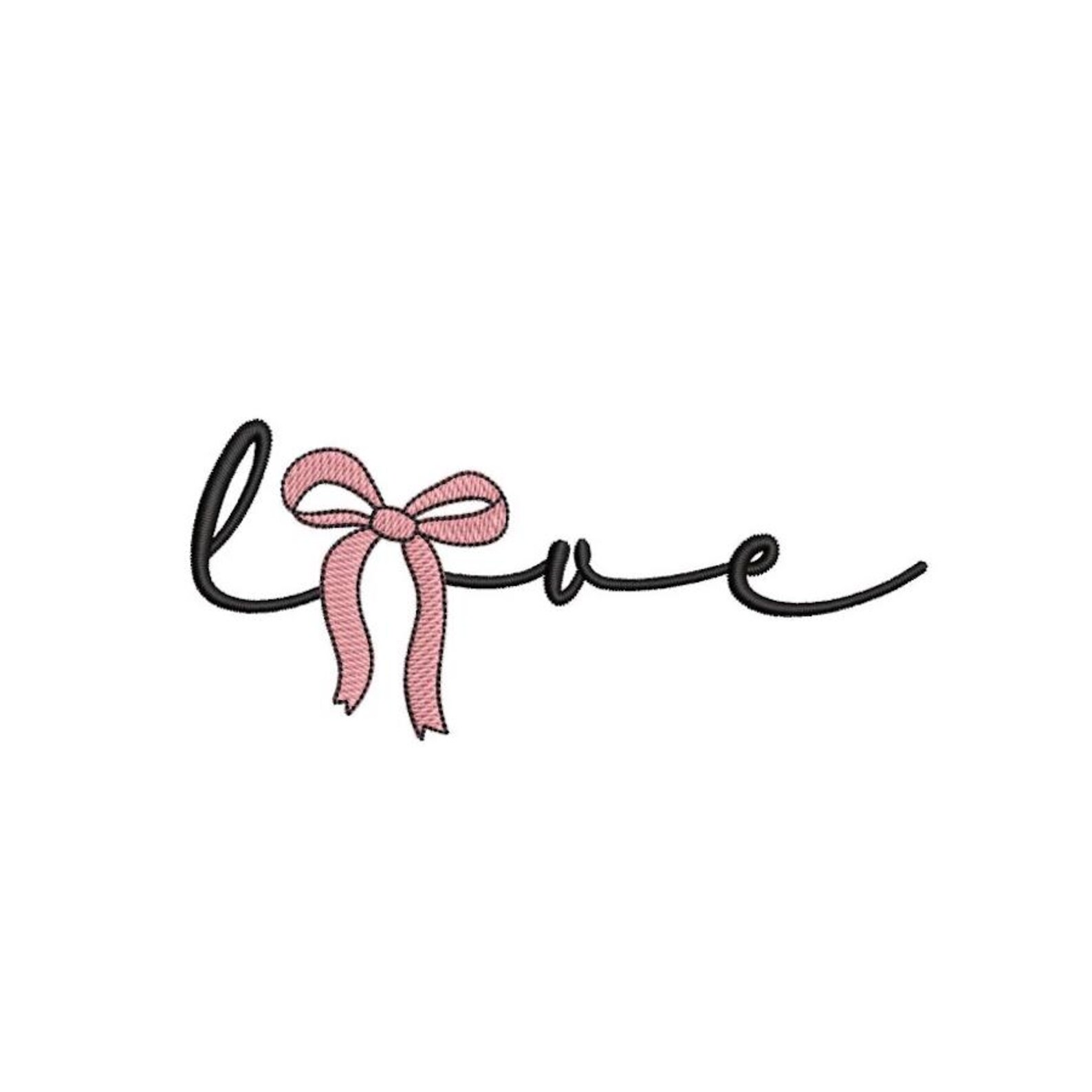 Love Embroidery Design, Valentine's Day Digital File, 5 Sizes - Etsy