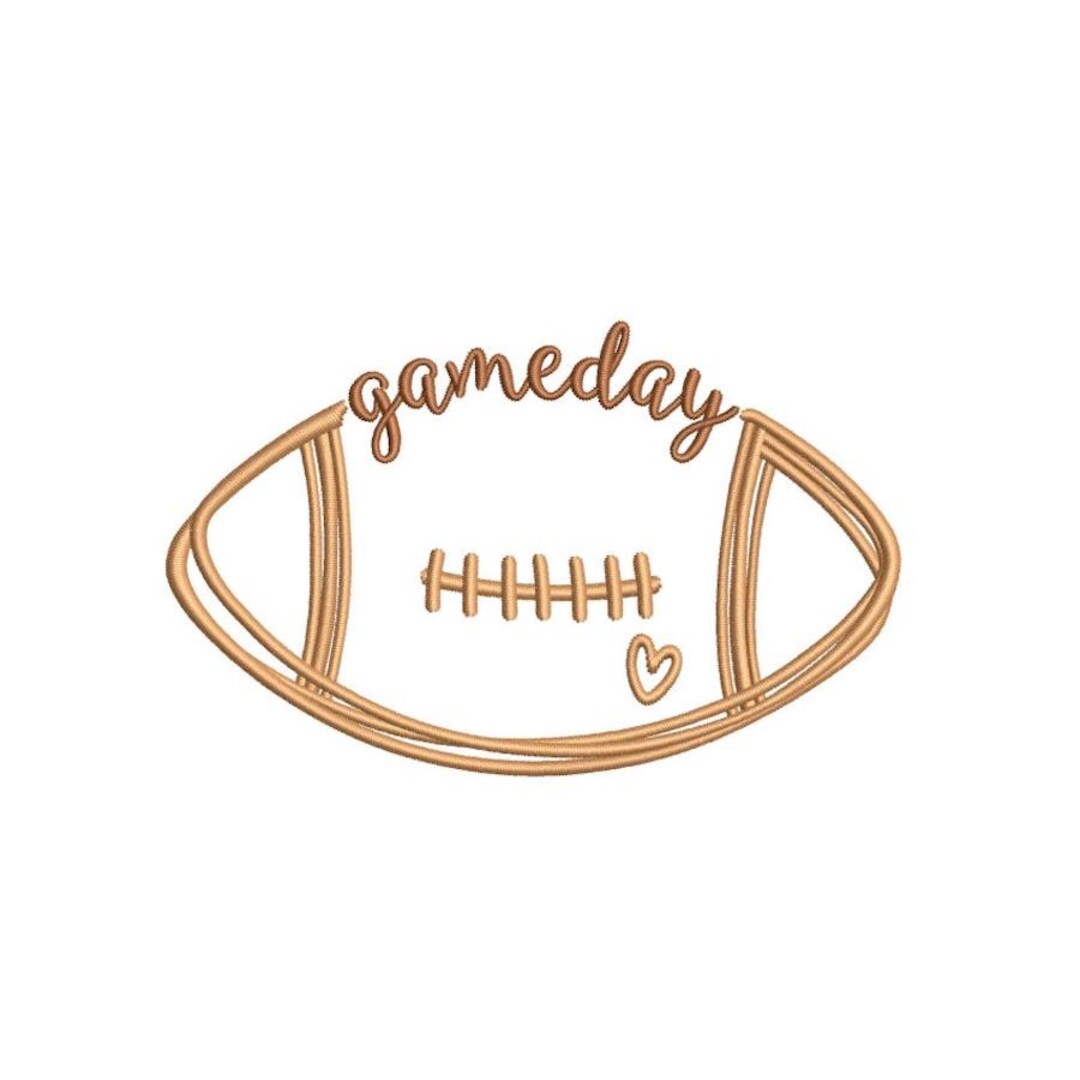 Game Day Embroidery Design, Sport Digital File, 4 Sizes - Etsy