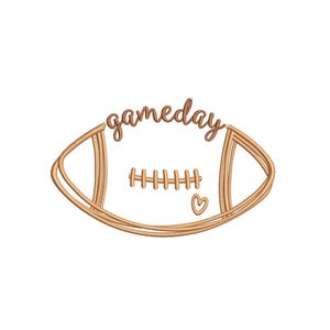 Game Day Embroidery Design, Sport Digital File, 4 Sizes - Etsy