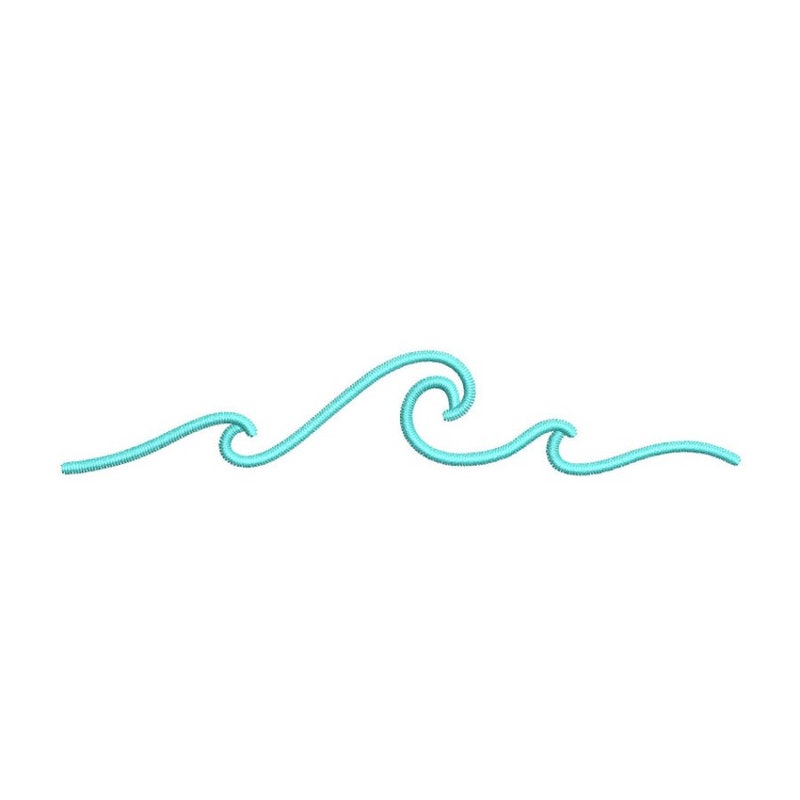 Wave Applique - Etsy