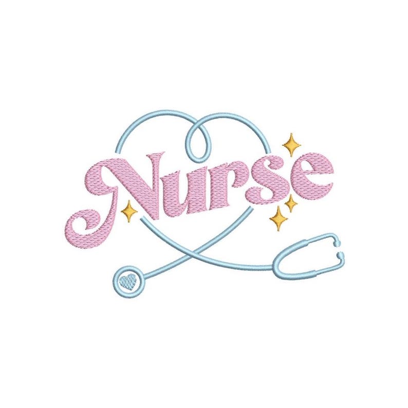 Nurse Embroidery Design, Medicine Digital File, 4 Sizes - Etsy