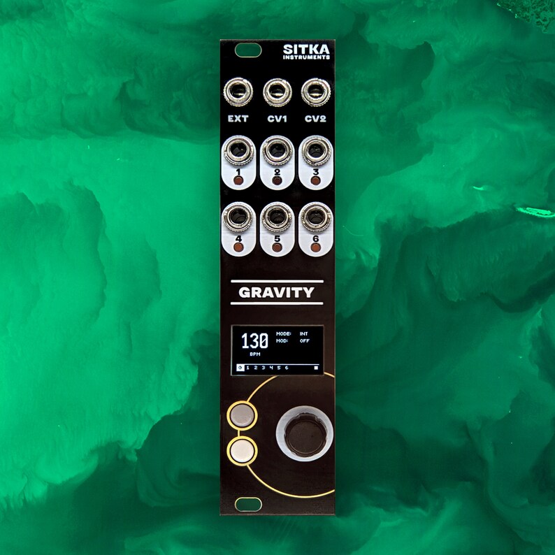 Sitka Instruments Gravity. Eurorack Clock and Trigger Sequencer Module - Etsy