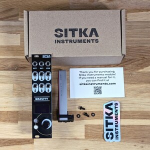 Sitka Instruments Gravity. Eurorack Clock and Trigger Sequencer Module - Etsy