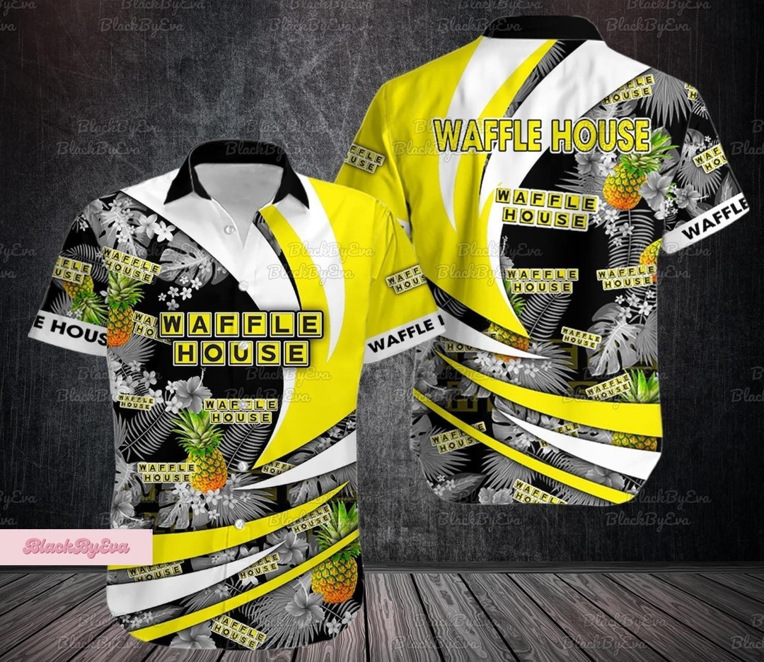 Waffle House Shirt, Waffle House Hawaii Shirt, Waffle House Button ...
