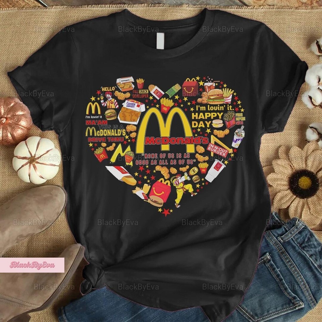 Mcdonald Shirt, Mcdonald Hoodie, Mcdonald Sweatshirt, Fast Food Hoodie ...