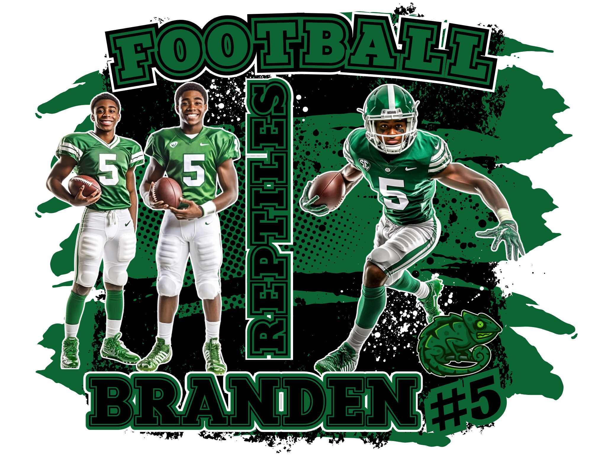 2024 Football Template Bundle W/mockups/ Football/ Posters/ Photos ...