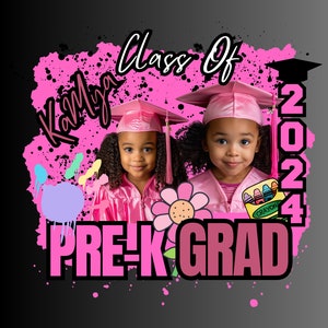 Pre-k Grad Templates /graduation/class of 2024/grad T-shirts ...