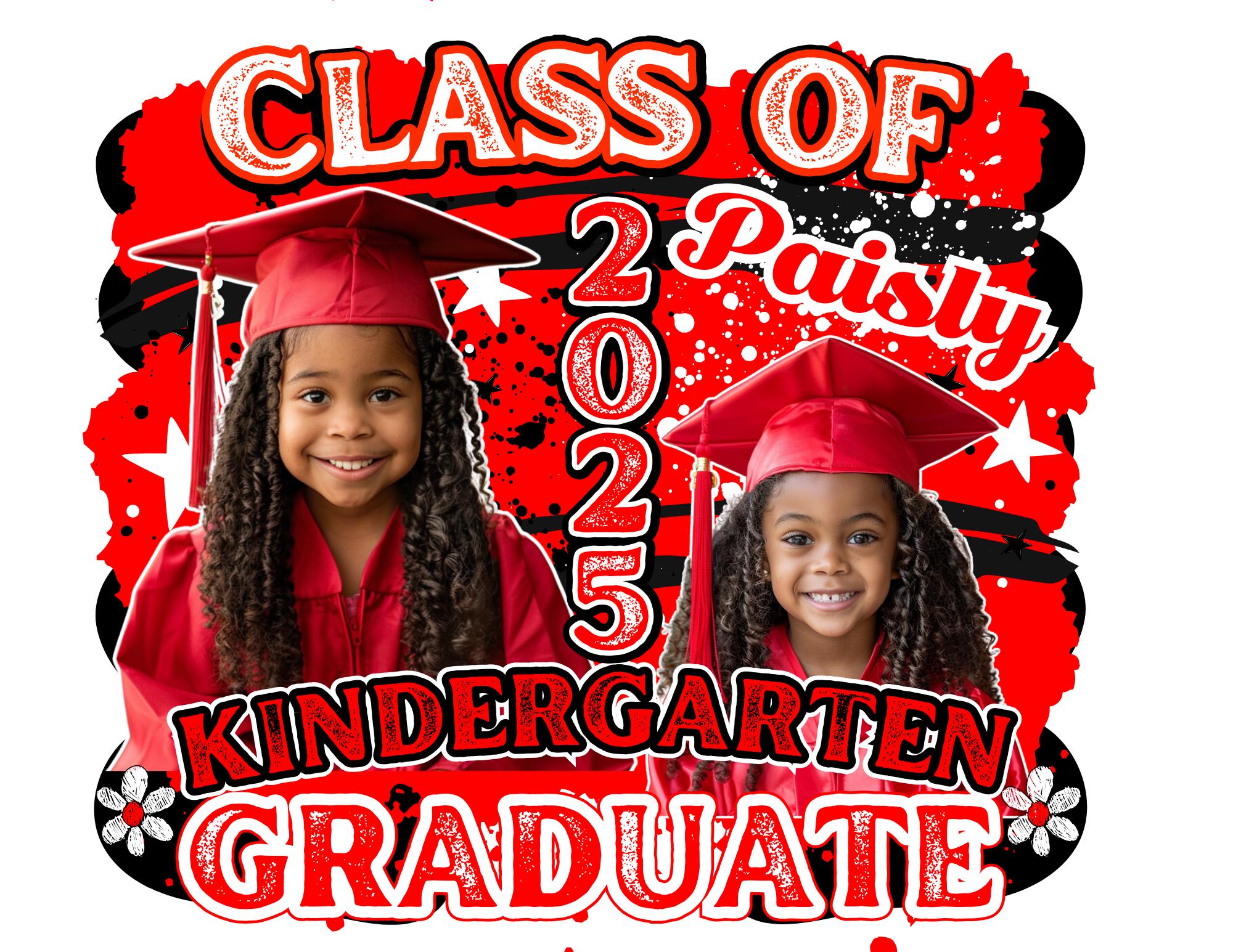 2025 Kindergarten Grad Template Bundle /graduation/class of 2025/grad T ...