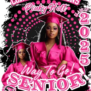 2025 Senior Grad Template - Etsy