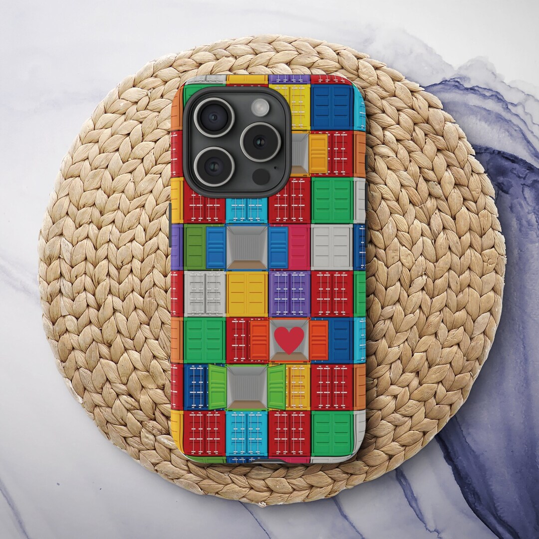 Heart in Shipping Containers TOUGH Phone Case for All iPhone Models ...