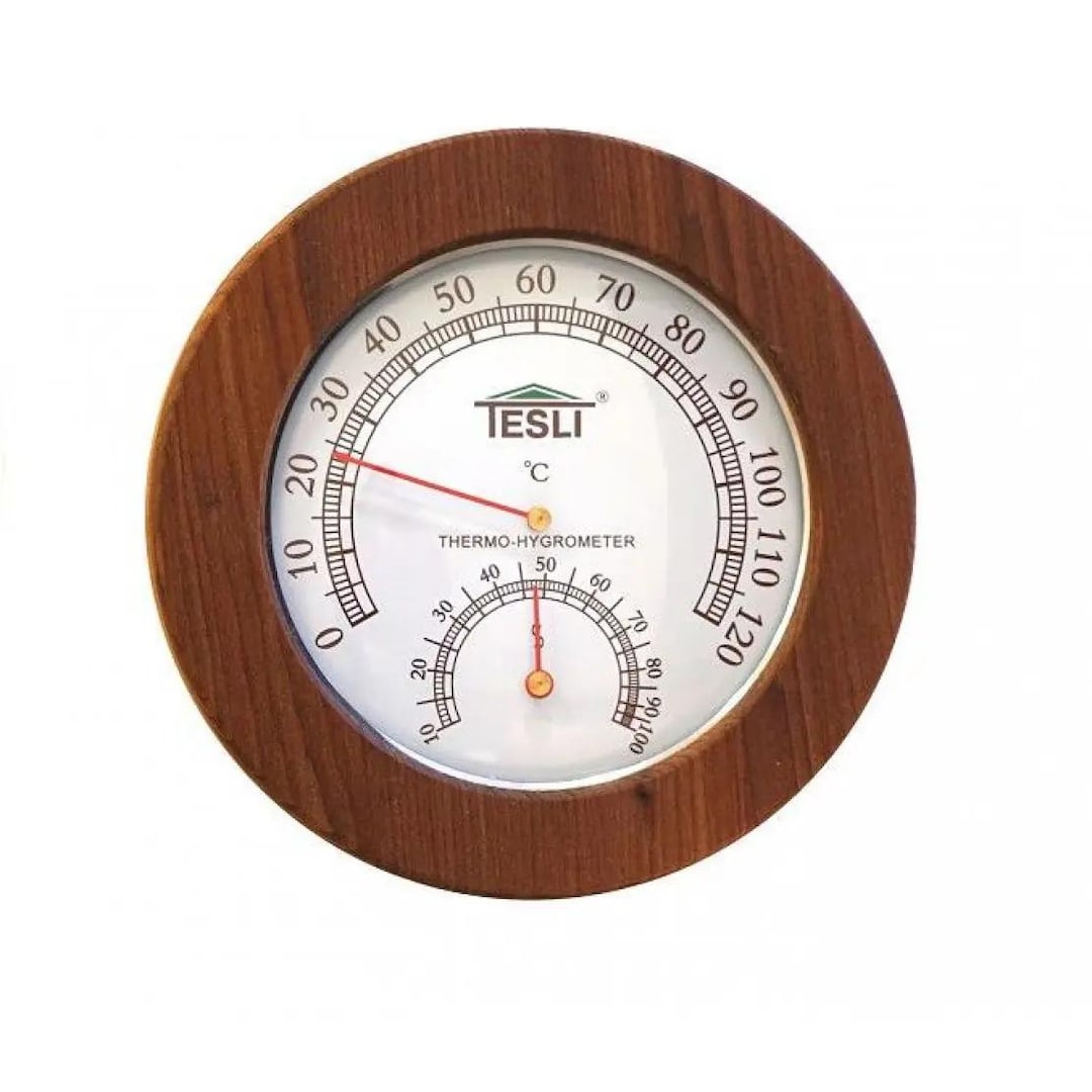 Thermohygrometer for Saunas and Baths Tesla Small D 165 Mm - Etsy