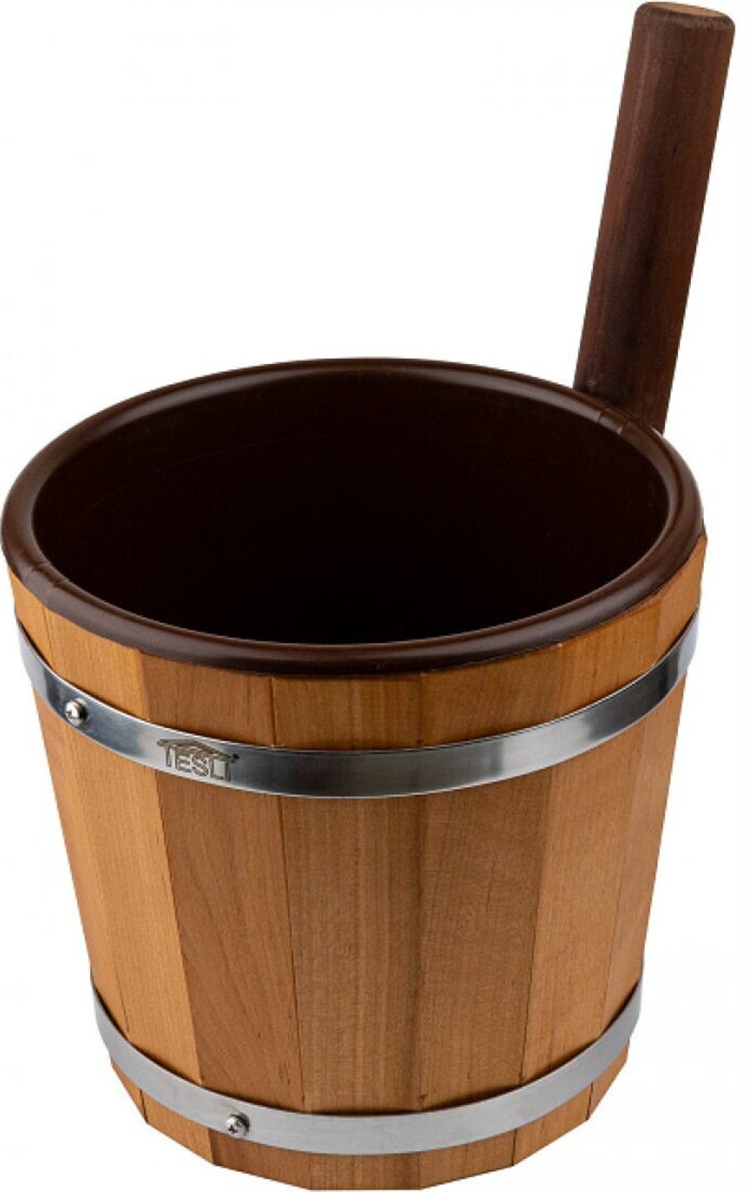 Wood Sauna Bucket 5 L From Thermal Wood and Plastics. Insert - Etsy