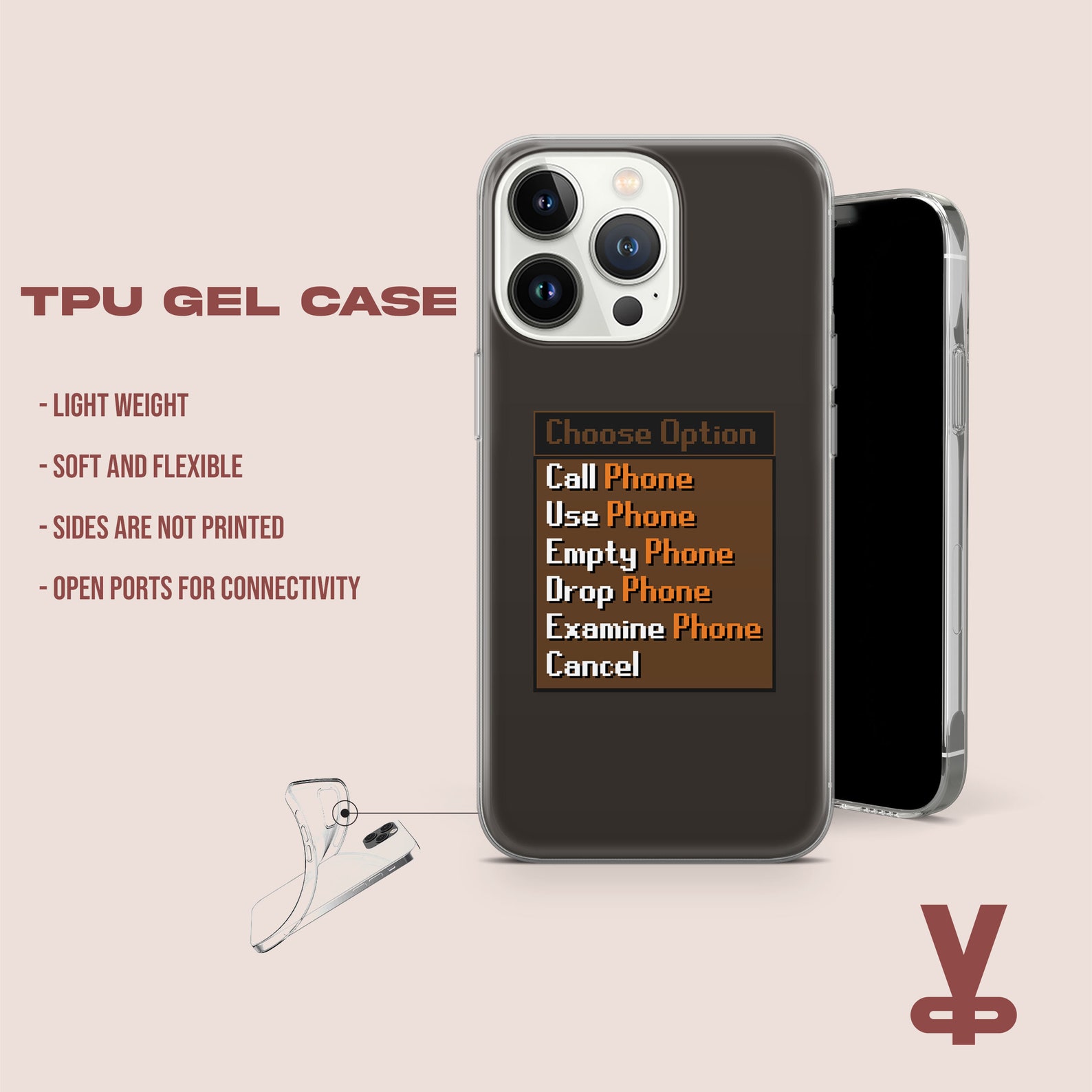 OSRS Funny Phone Case Retro Runescape Cover Fit for iPhone 15 Pro Max ...