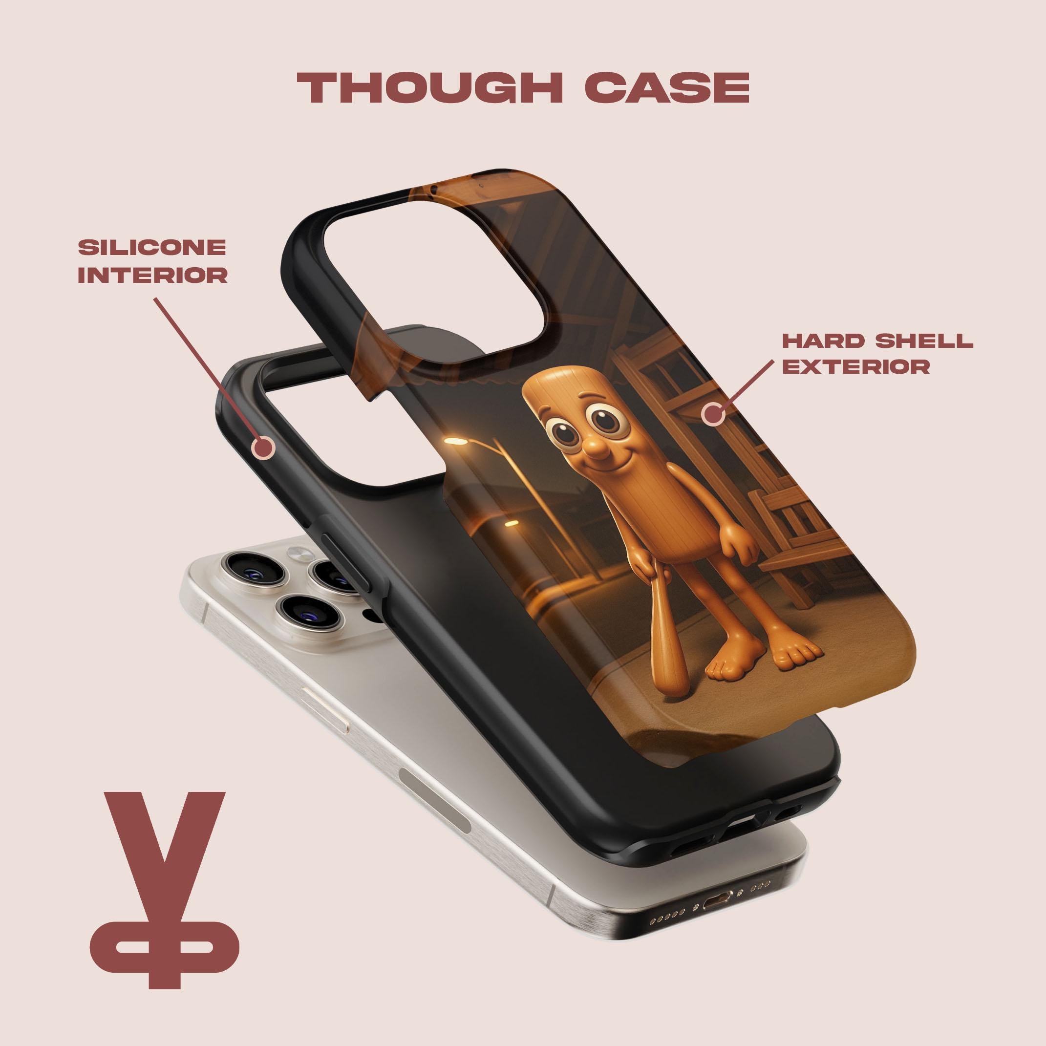 Tum Tum Tum Sahur Phone Case, Tung Tung Sahur Phone Cover, iPhone 16 ...