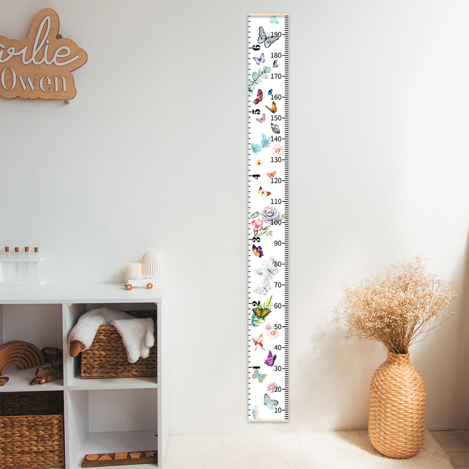 Growth Chart, Growth Ruler, Height Growth Chart, Height Chart, Kids ...